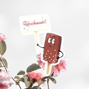 Retro Drive-in Movie Theater Sticker Ice Cream Refreshments - Etsy