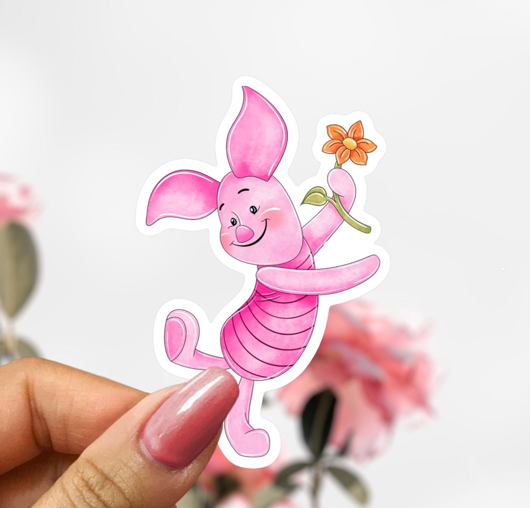 Winnie the Pooh Piglet Sticker, Winnie the Pooh Sticker Decal - Etsy