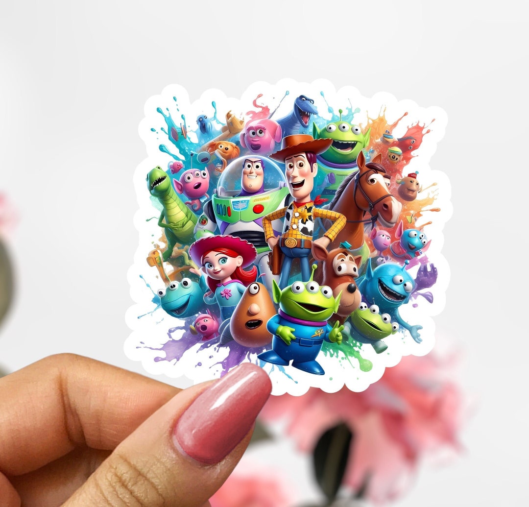 Toy Story Characters Sticker, Toy Story Decal - Etsy