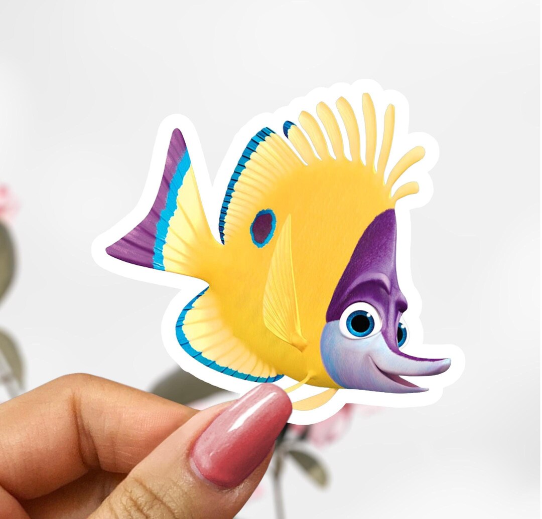 Disney Finding Nemo Tad Sticker, Fish Sticker - Etsy
