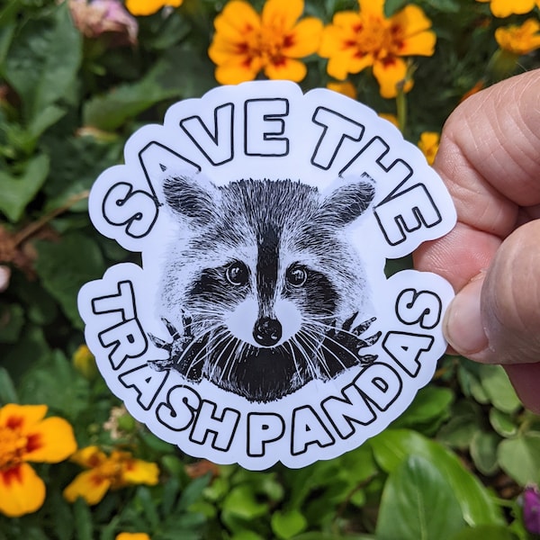 Trash Panda Stickers - Etsy