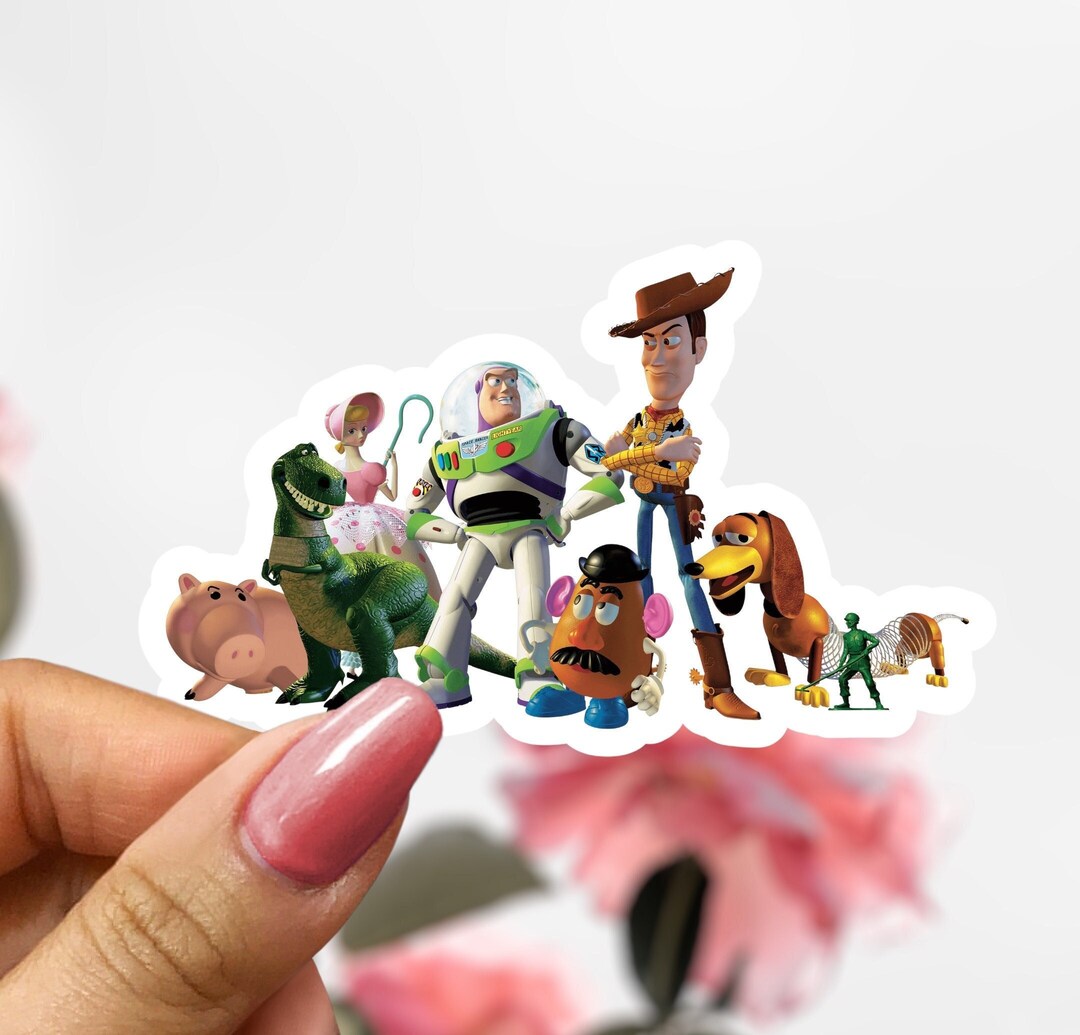 Toy Story Characters Sticker, Toy Story Decal - Etsy