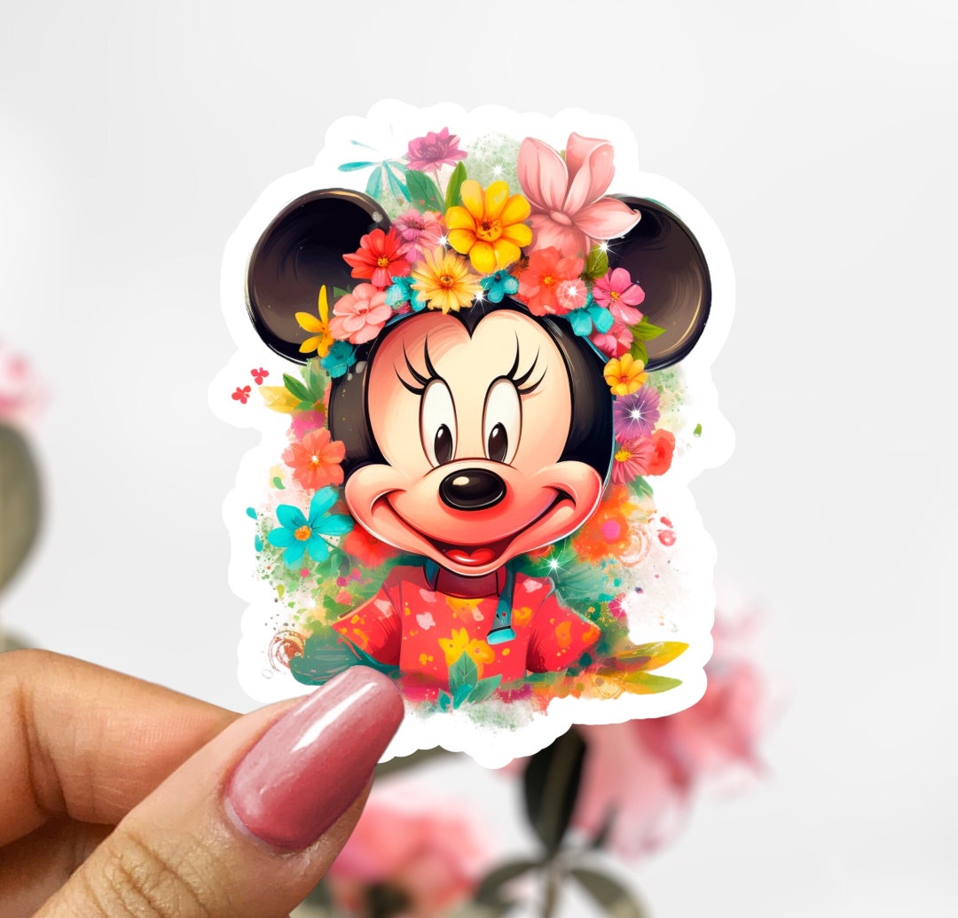 Cute Minnie Mouse Sticker, Disney Minnie Mouse Sticker - Etsy