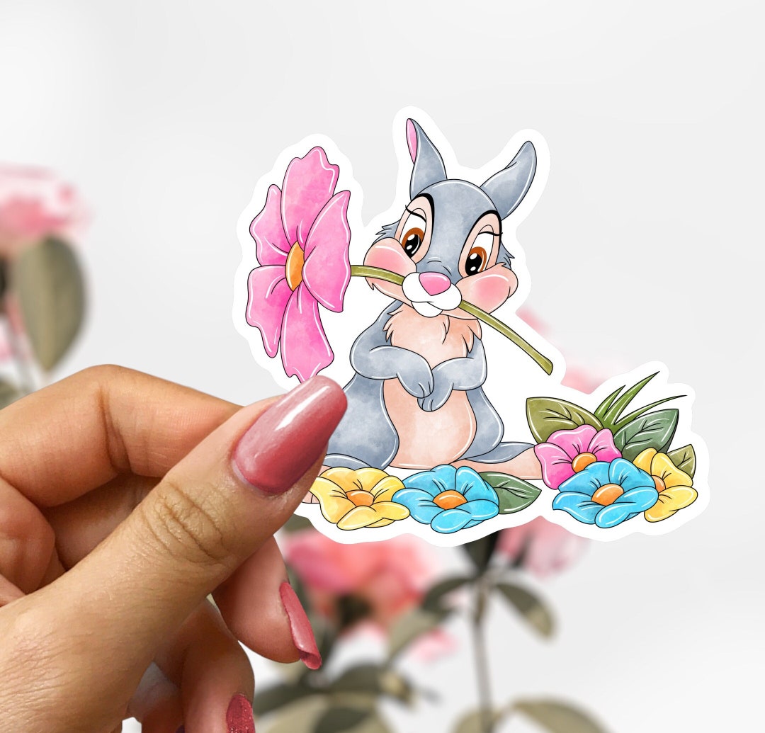 Thumper Bambi Sticker Rabbit Sticker Decal Disney Thumper - Etsy