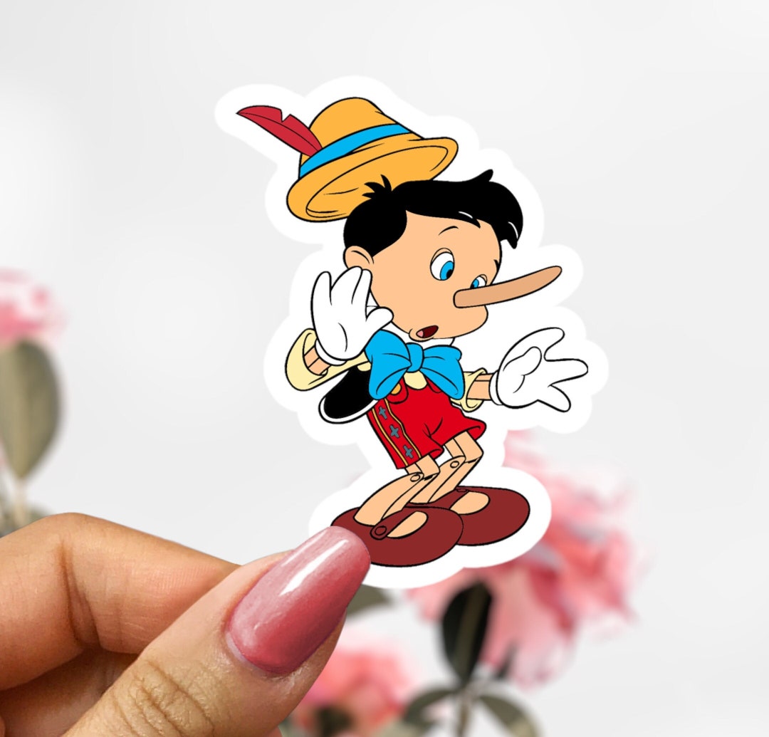 Pinocchio Sticker, Disney Sticker - Etsy