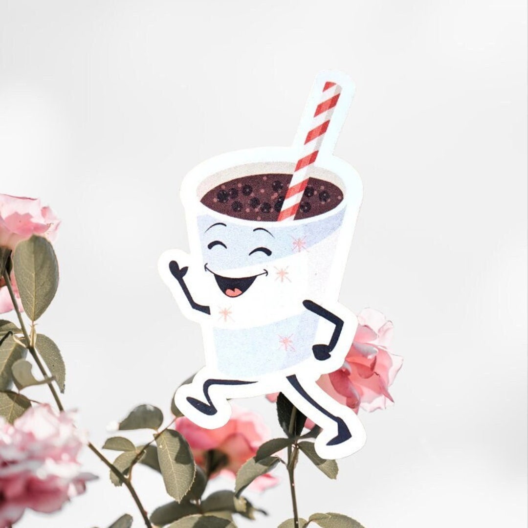 Retro Drive-in Movie Theater Sticker, Soda Pop Refreshments Sticker ...