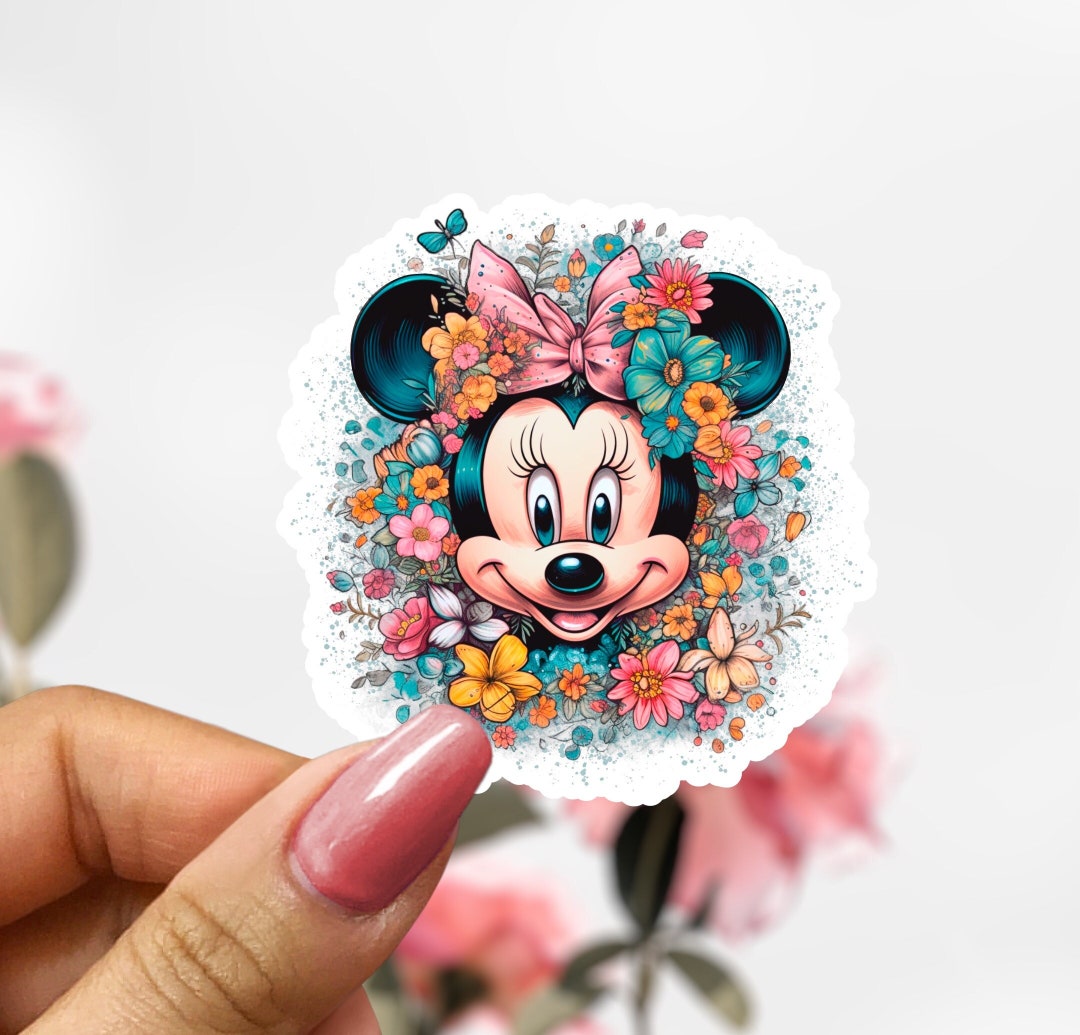 Cute Minnie Mouse Sticker, Disney Minnie Mouse Sticker - Etsy
