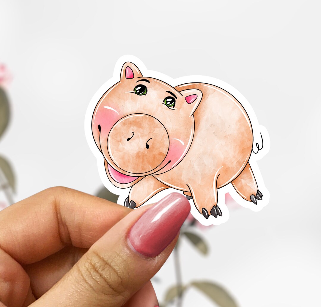 Disney Toy Story Pig Hamm Sticker, Toy Story Hamm Decal, - Etsy