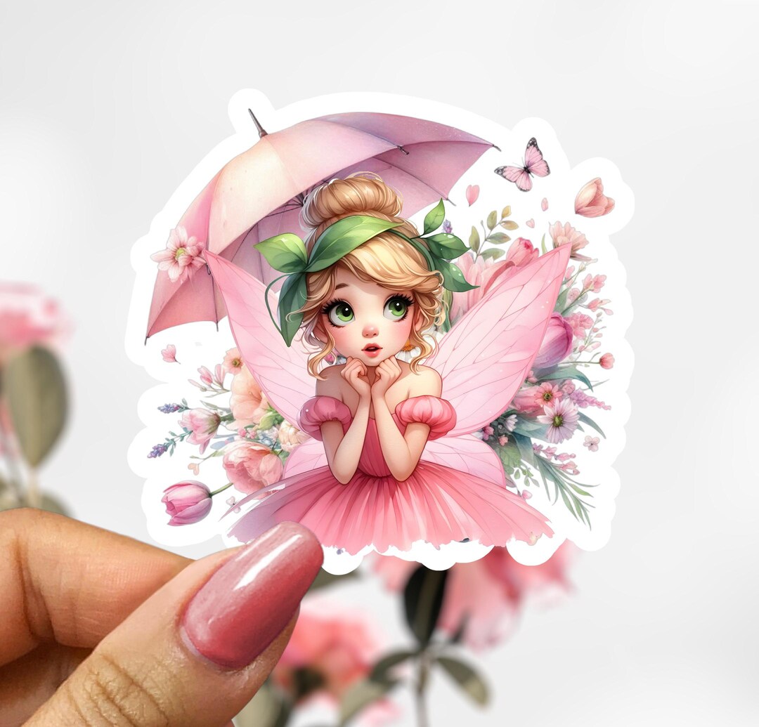 Tinkerbell Sticker, Cartoon Disney Sticker Decal, Peter Pan Sticker - Etsy