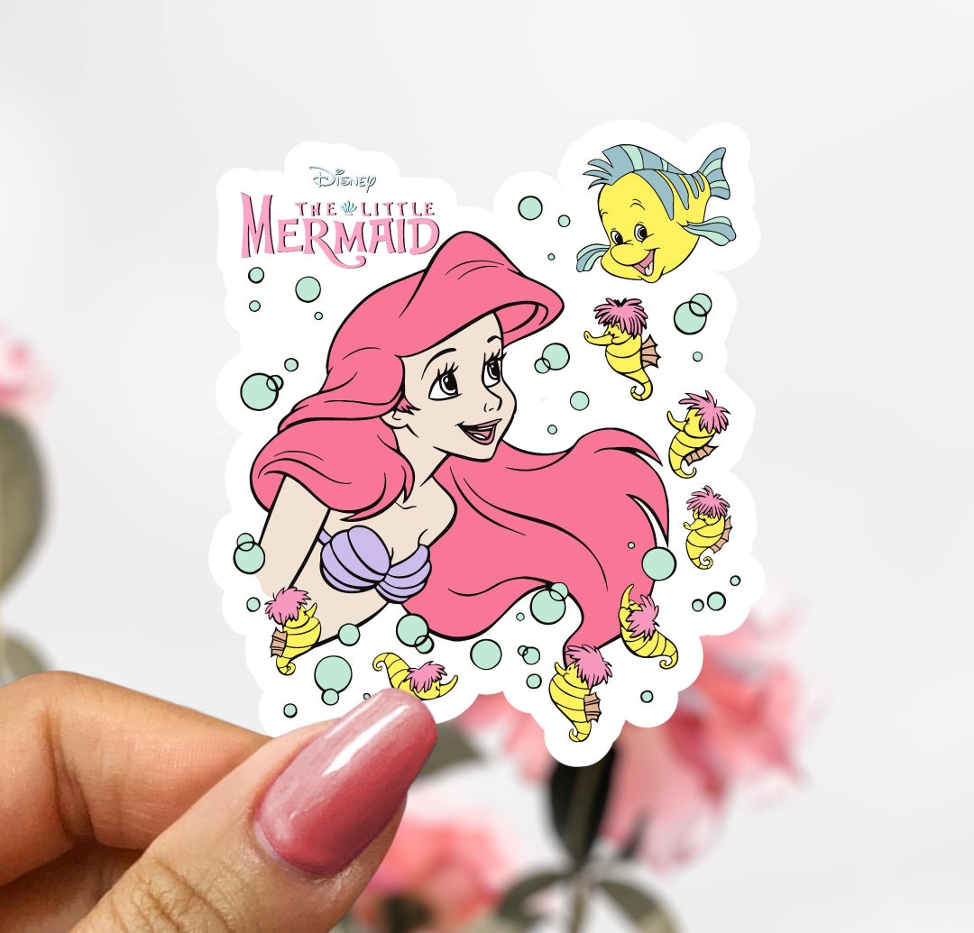 Disney Ariel Sticker, Ariel Sticker Decal, Little Mermaid Sticker - Etsy