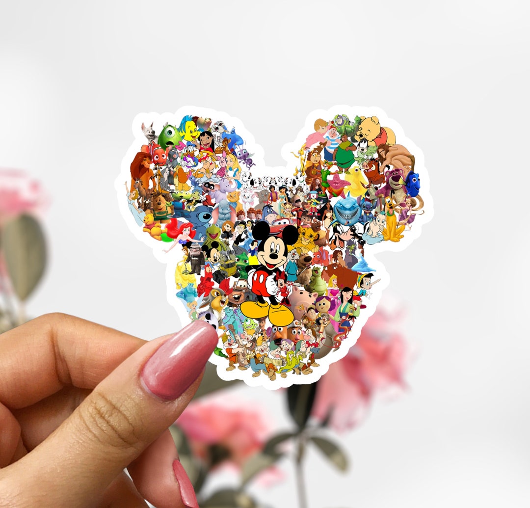 Mickey Mouse Mouse Ears Sticker Disney Sticker Decal - Etsy