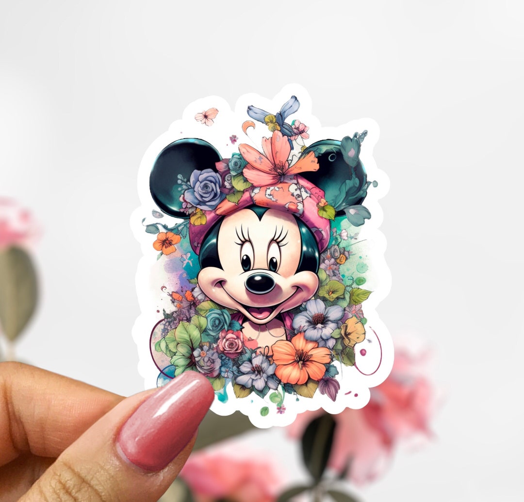 Cute Minnie Mouse Sticker, Disney Minnie Mouse Sticker - Etsy