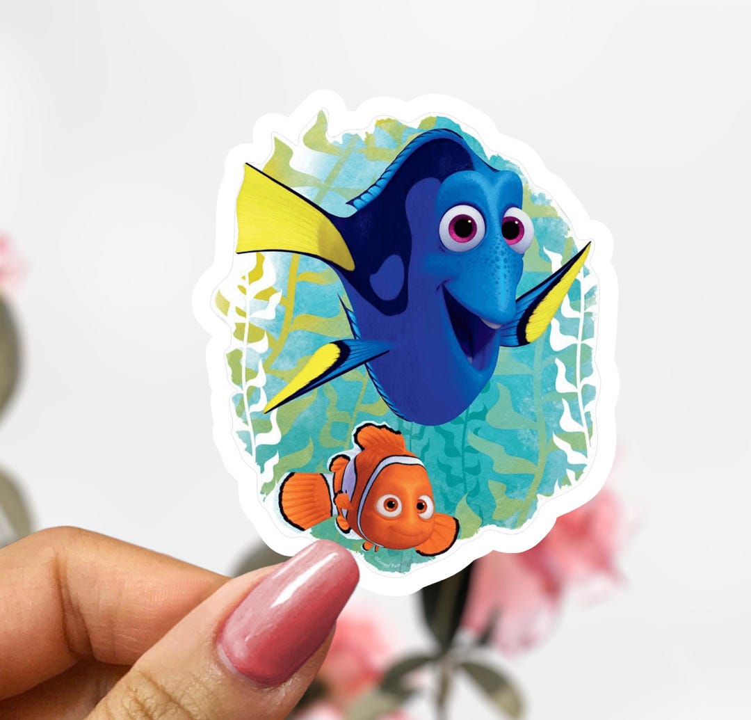 Disney Finding Nemo Dory Sticker, Fish Sticker - Etsy