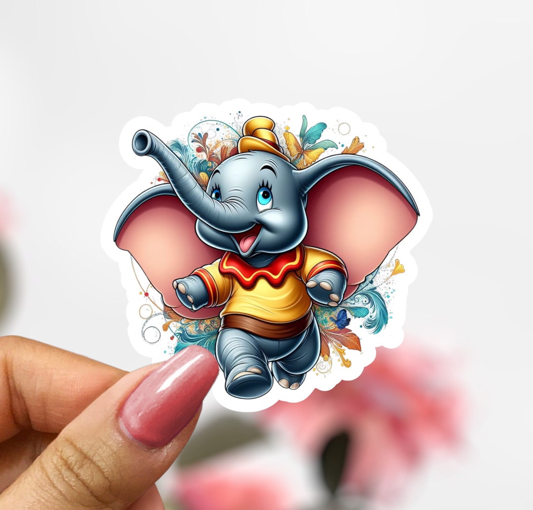 Dumbo Elephant Sticker Decal - Etsy