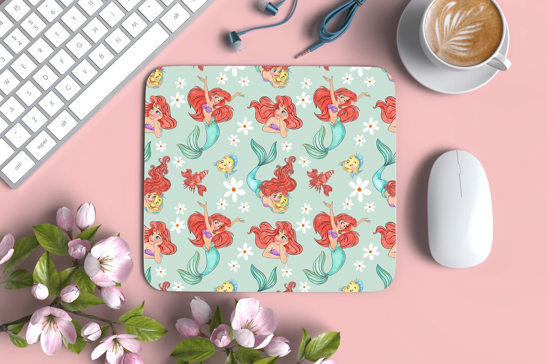 Ariel Mouse Pad, Disney Little Mermaid Mouse Pad - Etsy