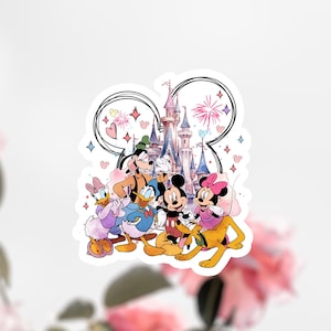 Disney Mickey Mouse Ears Sticker, Minnie & Friends Disney Sticker Decal ...