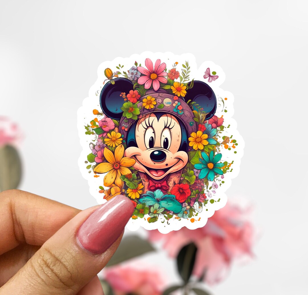 Cute Minnie Mouse Sticker, Disney Minnie Mouse Sticker - Etsy