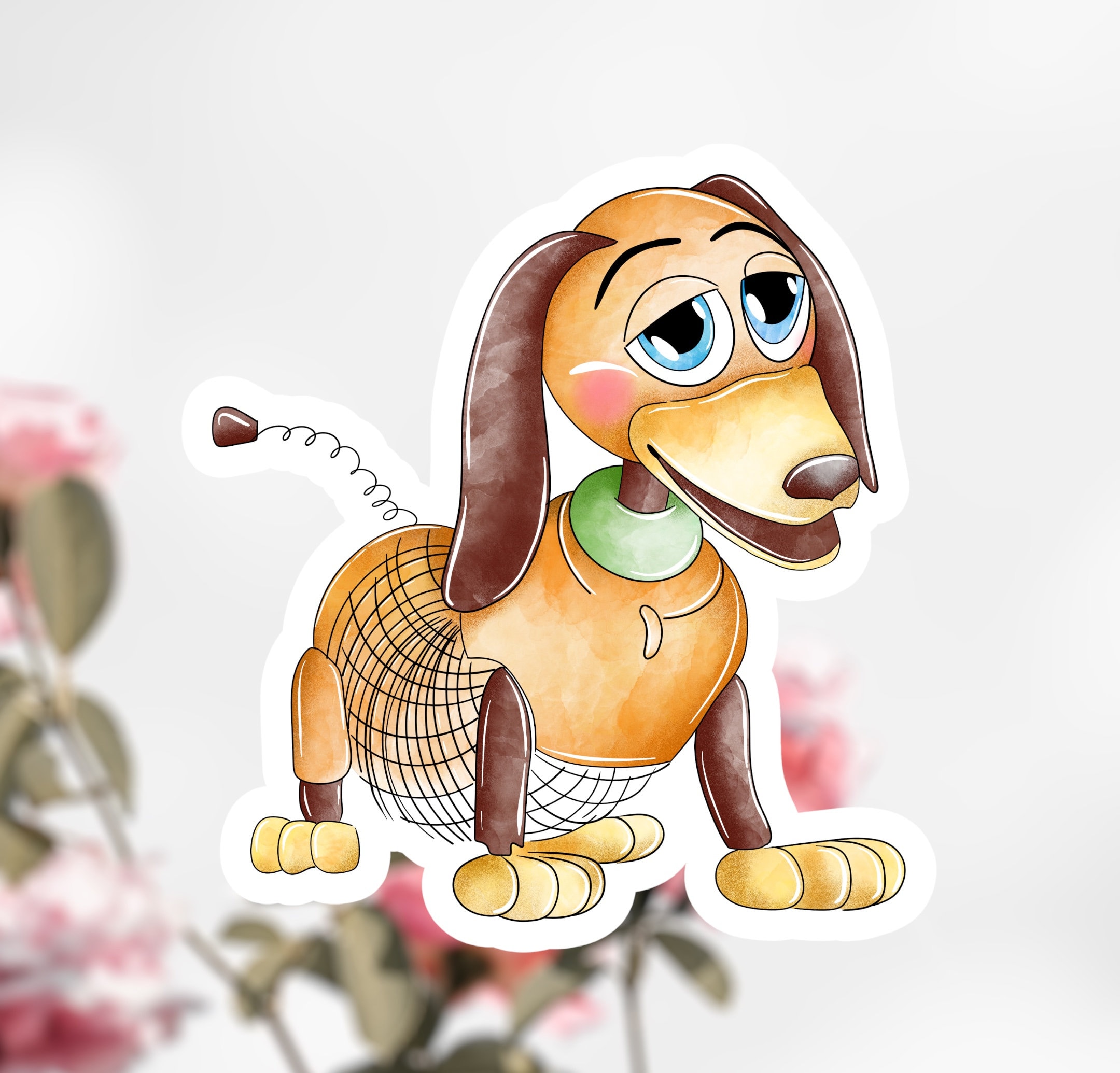 Disney Toy Story Slink Sticker, Toy Story Slinky Decal, sold by Kwasi ...