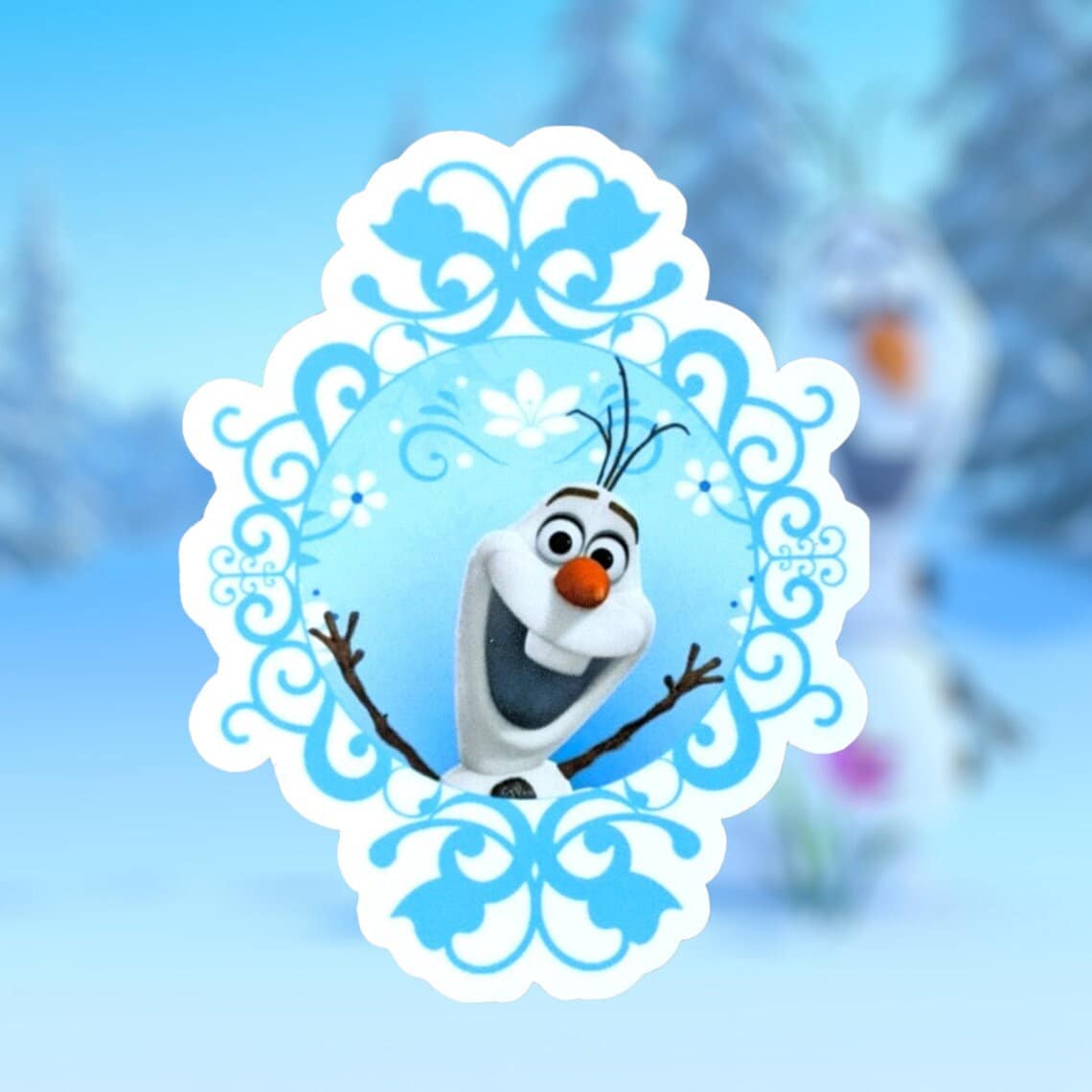 Alyssa Stickers Frozen Olaf