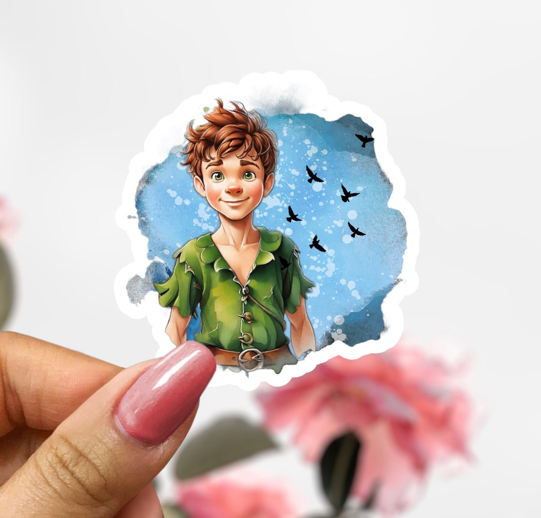 Peter Pan Sticker, Disney Sticker Decal - Etsy
