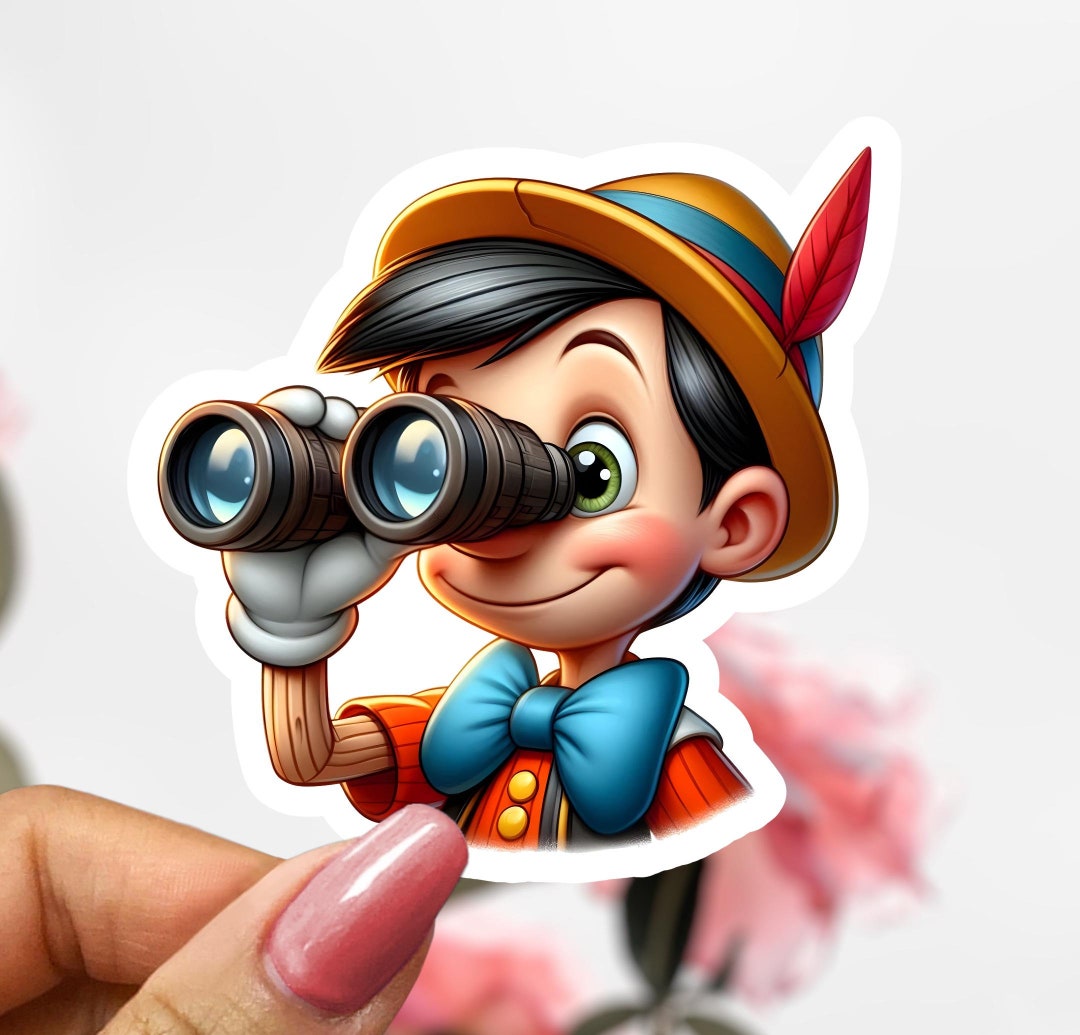 Pinocchio Sticker, Disney Sticker - Etsy
