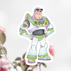 Disney Buzz Lightyear Sticker, Buzz Lightyear Decal, Toy Story Decal - Etsy