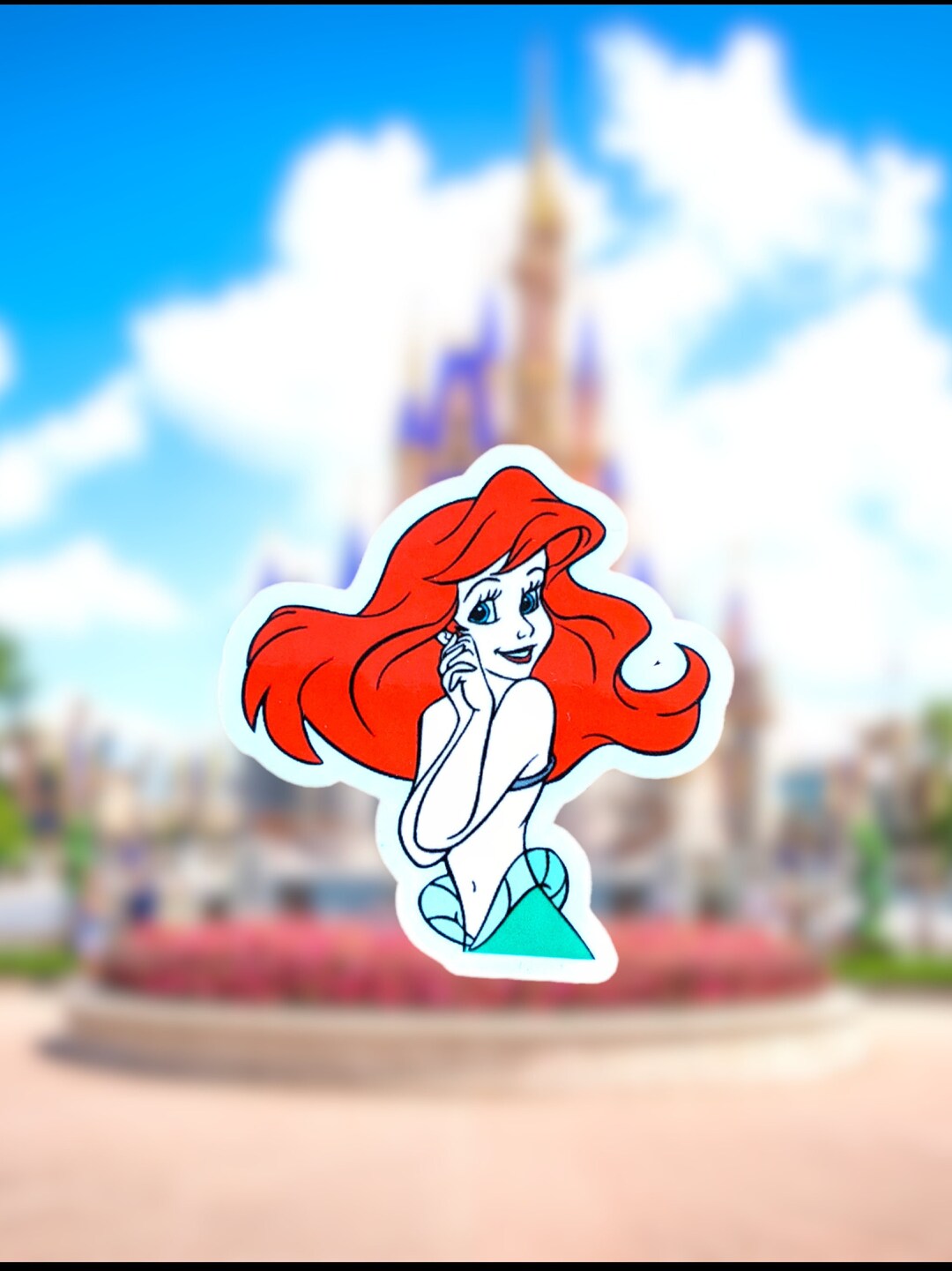 Disney Ariel Sticker, Ariel Sticker Decal - Etsy