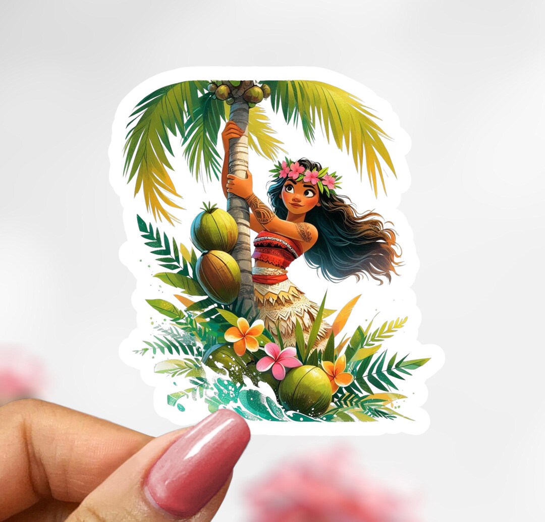 Moana Sticker, Disney Moana Decal, - Etsy