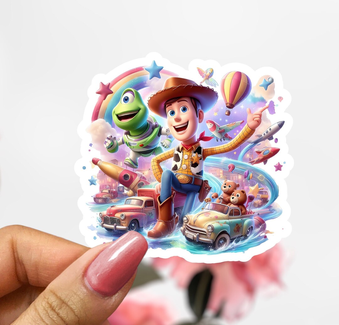 Toy Story Characters Sticker, Toy Story Decal - Etsy