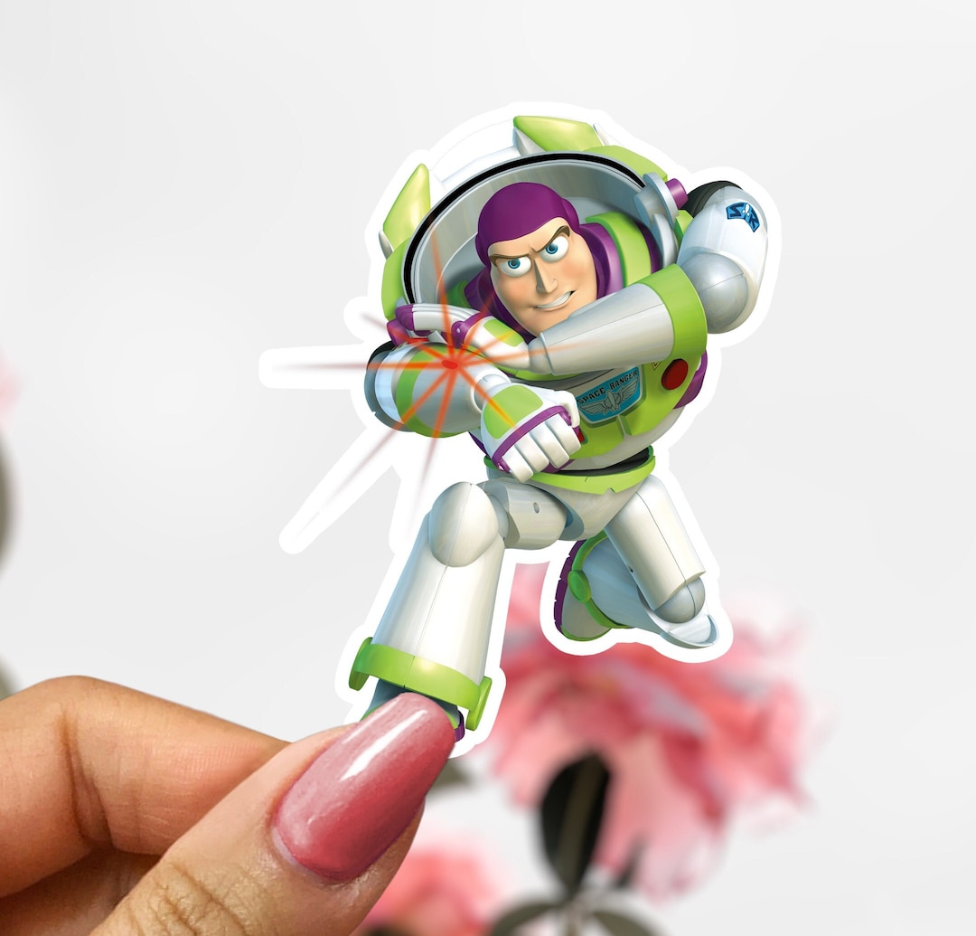 Buzz Lightyear Sticker, Buzz Lightyear Decal, Toy Story Decal - Etsy