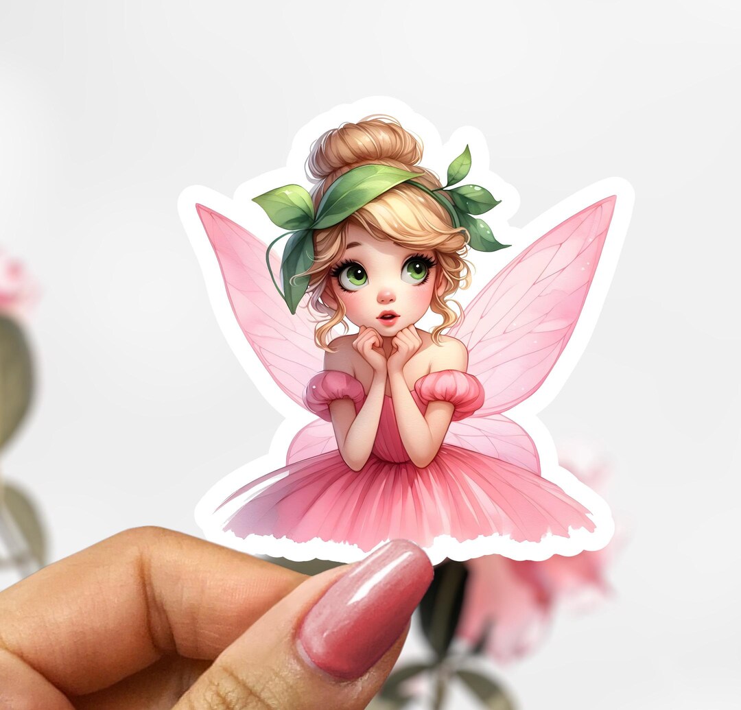 Tinkerbell Sticker, Cartoon Disney Sticker Decal, Peter Pan Sticker - Etsy