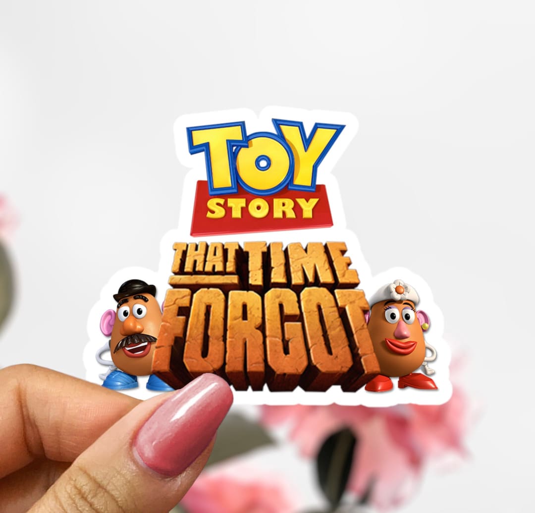Toy Story Time Forgot Sticker Toy Story Mr And Mrs Potato Decal Etsy 9254