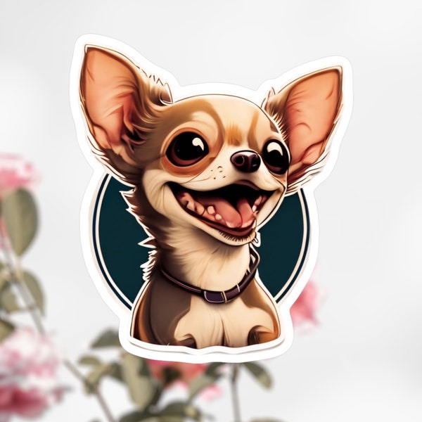Funny Chihuahua Sticker - Etsy