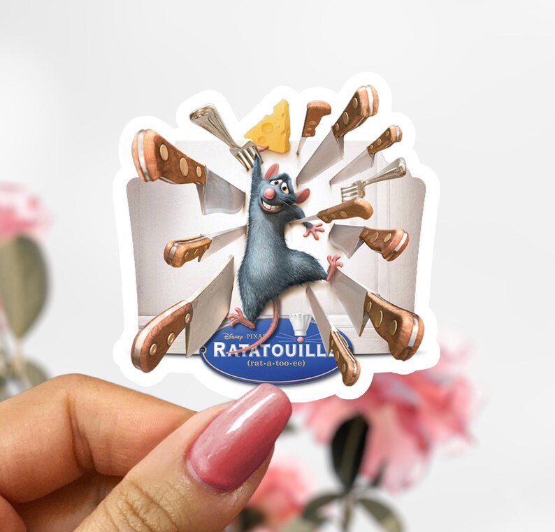 Ratatouille Sticker, Disney Mouse Rat Sticker, - Etsy