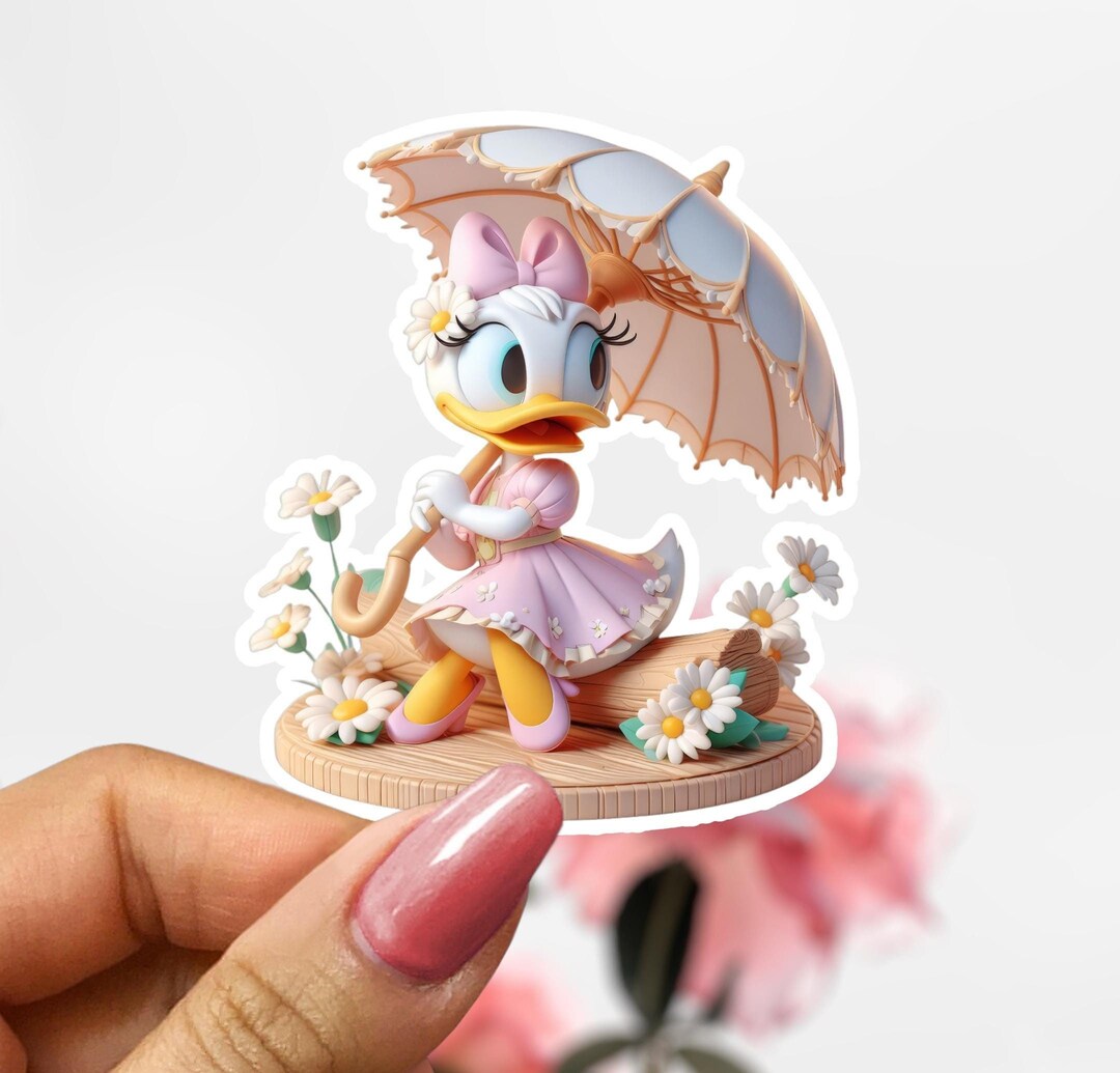 Daisy Duck Sticker, Disney Duck Sticker, Daisy Duck Decal - Etsy