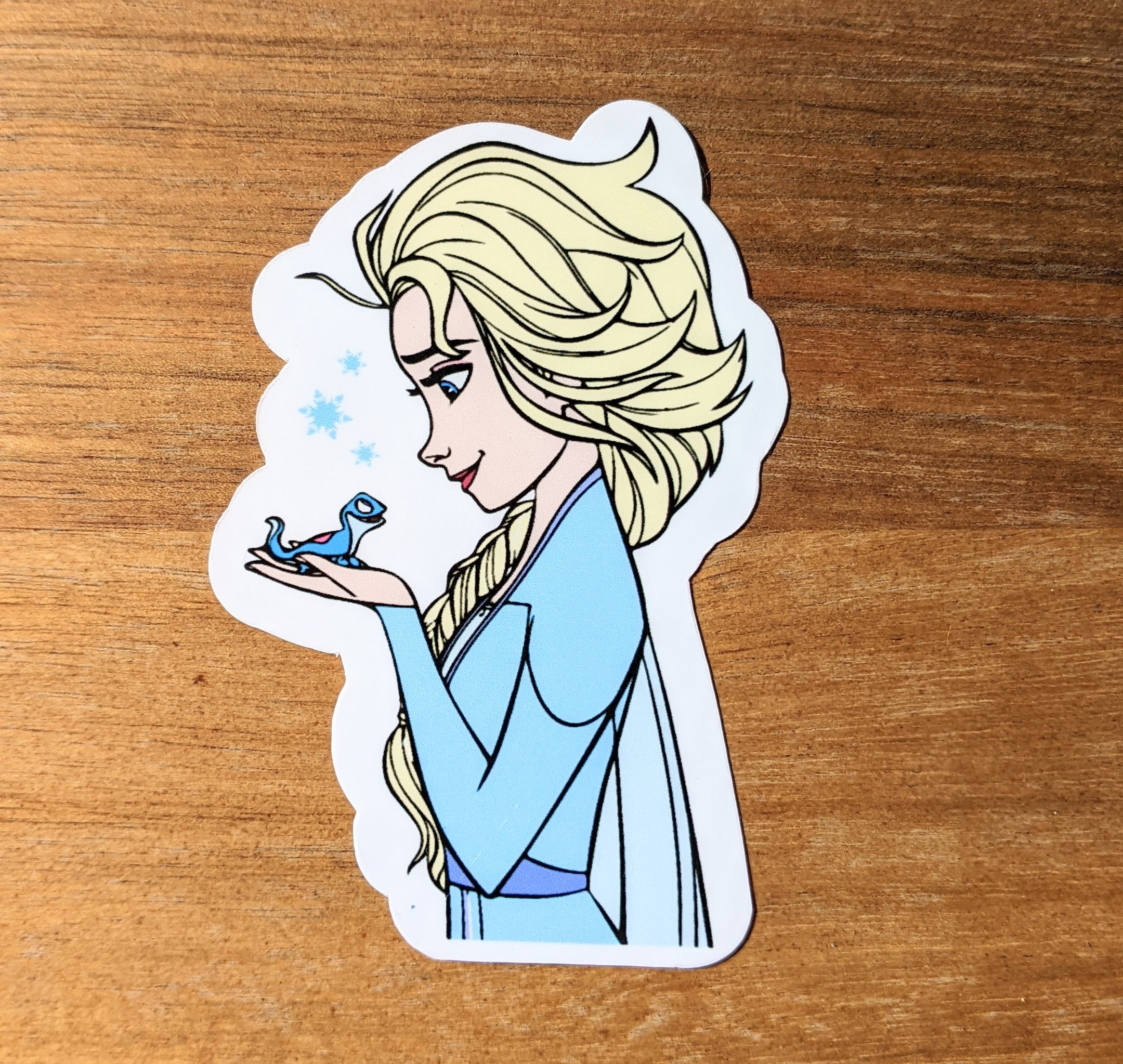 Frozen Elsa Sticker Disney Elsa Sticker Decal - Etsy
