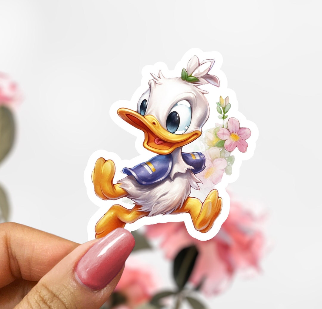 Daisy Duck Sticker, Disney Duck Sticker, Daisy Duck Decal - Etsy
