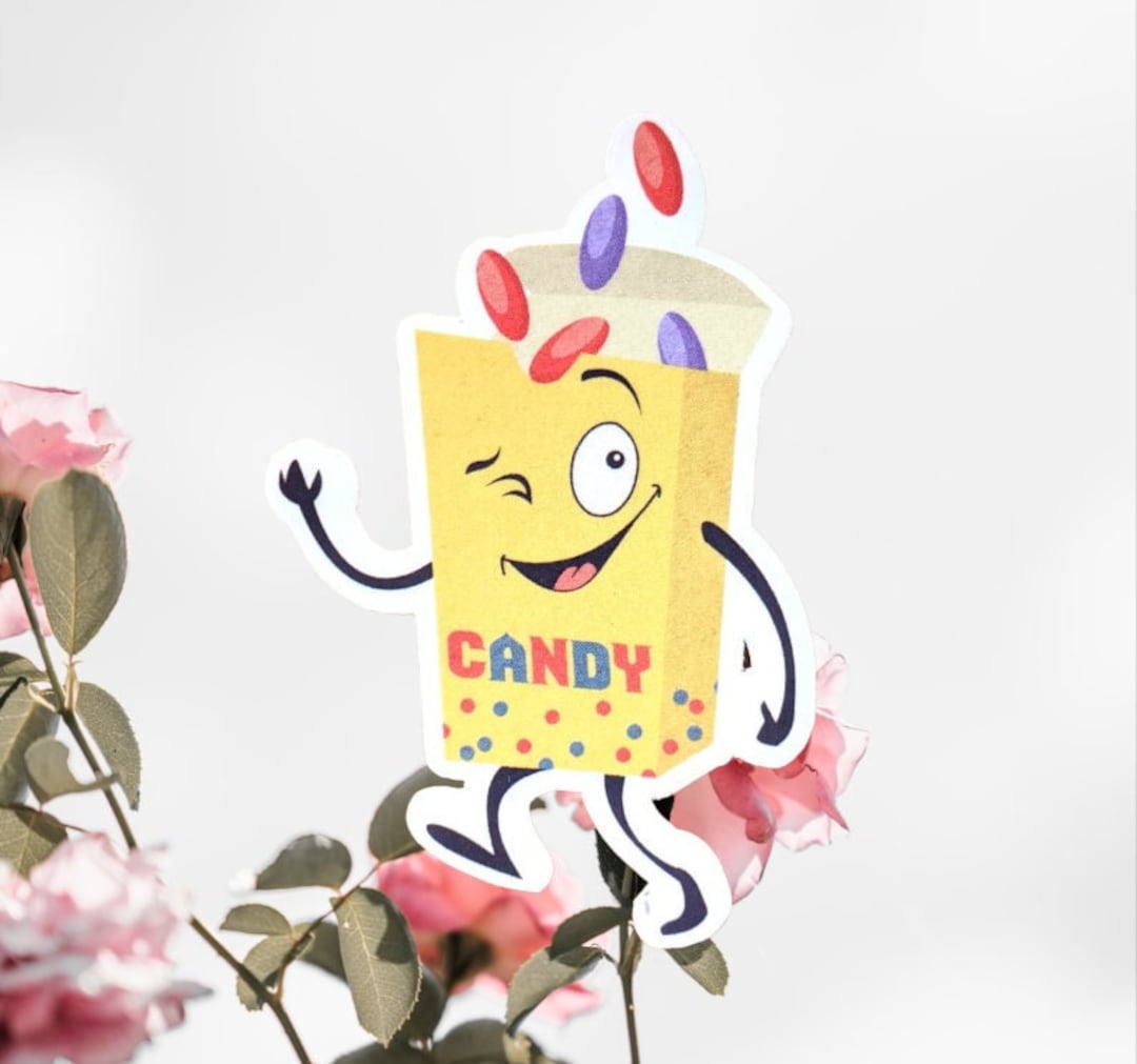 Let’s All Go to the Lobby Theater Sticker, Candy Refreshments Sticker ...