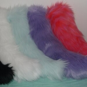Handmade Faux Fur Wolf Tail: Costume Fursuit Accessory (READ ...