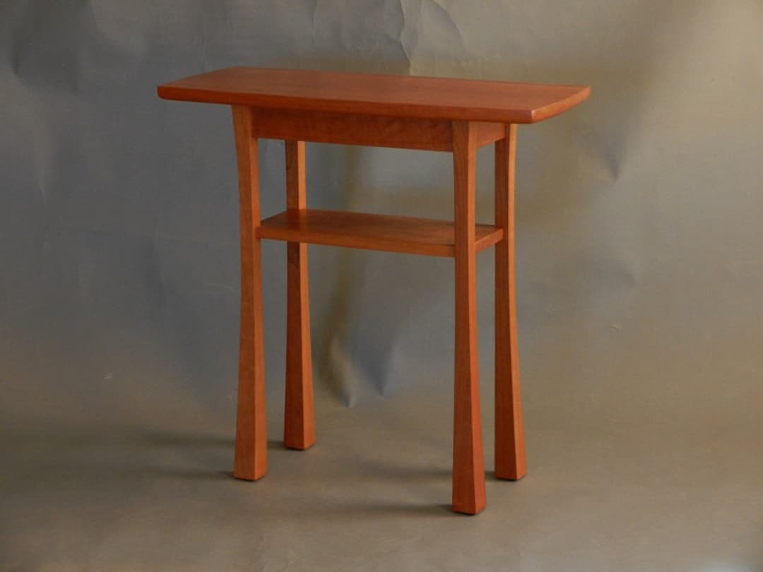 Bell Bottom Hall Table - Etsy