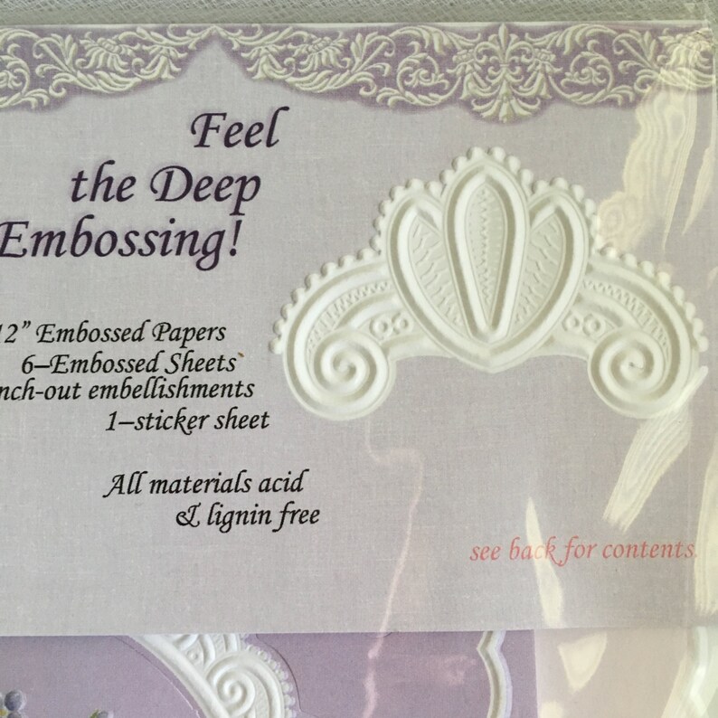 All About Embossing Scrapbooking Kit - Etsy