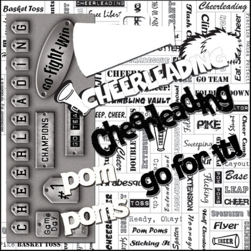 Cheer Scrapbook - Etsy