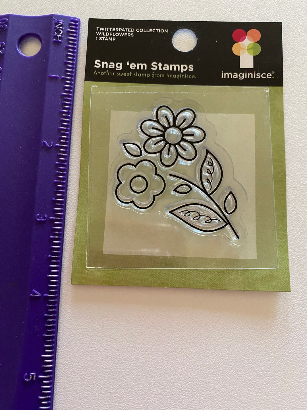Wildflowers Snag 'em Stamp - Etsy