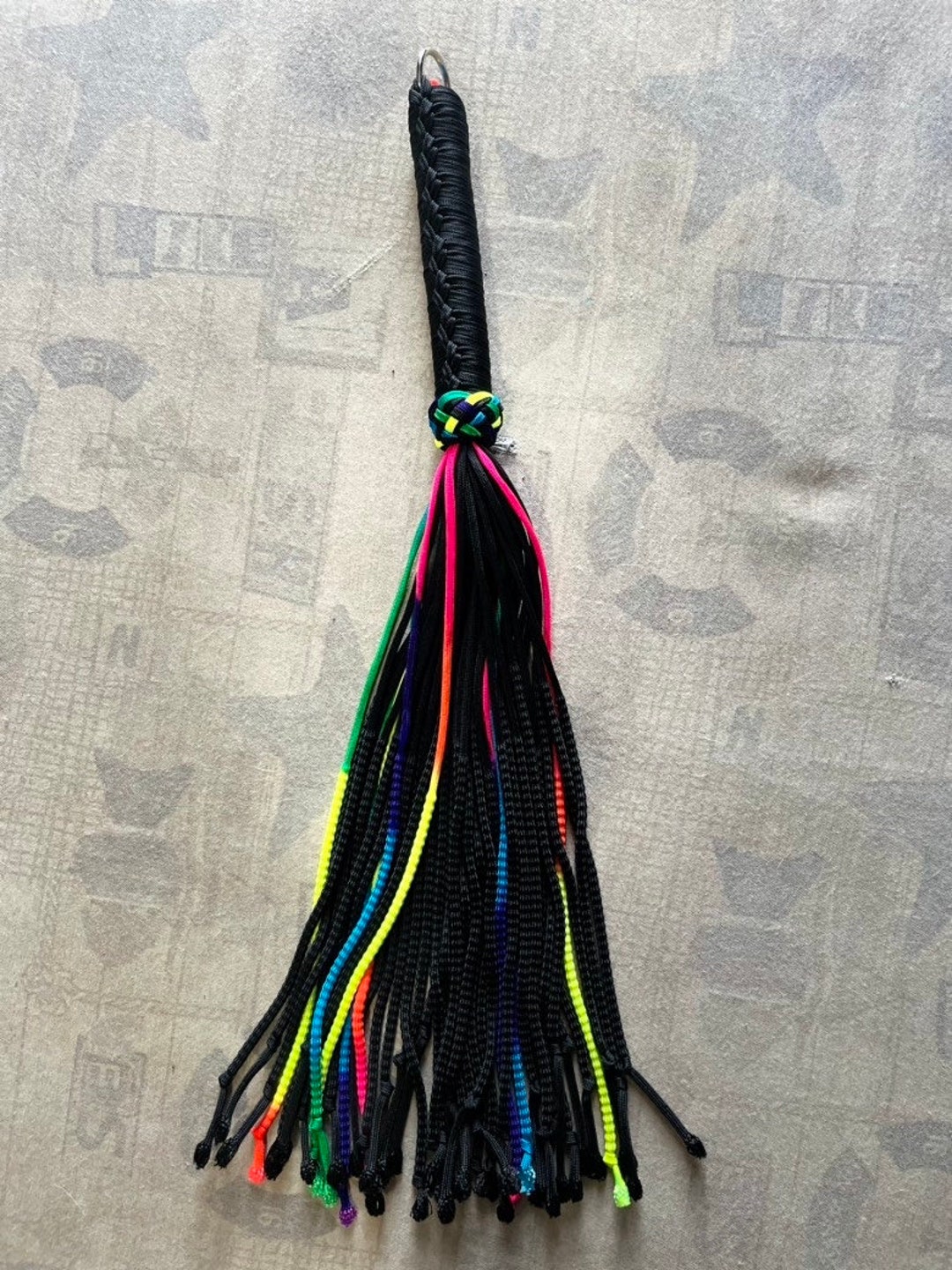 Knotted Ends Bb Loaded Paracord Flogger for Impact Play and Bdsm - Etsy