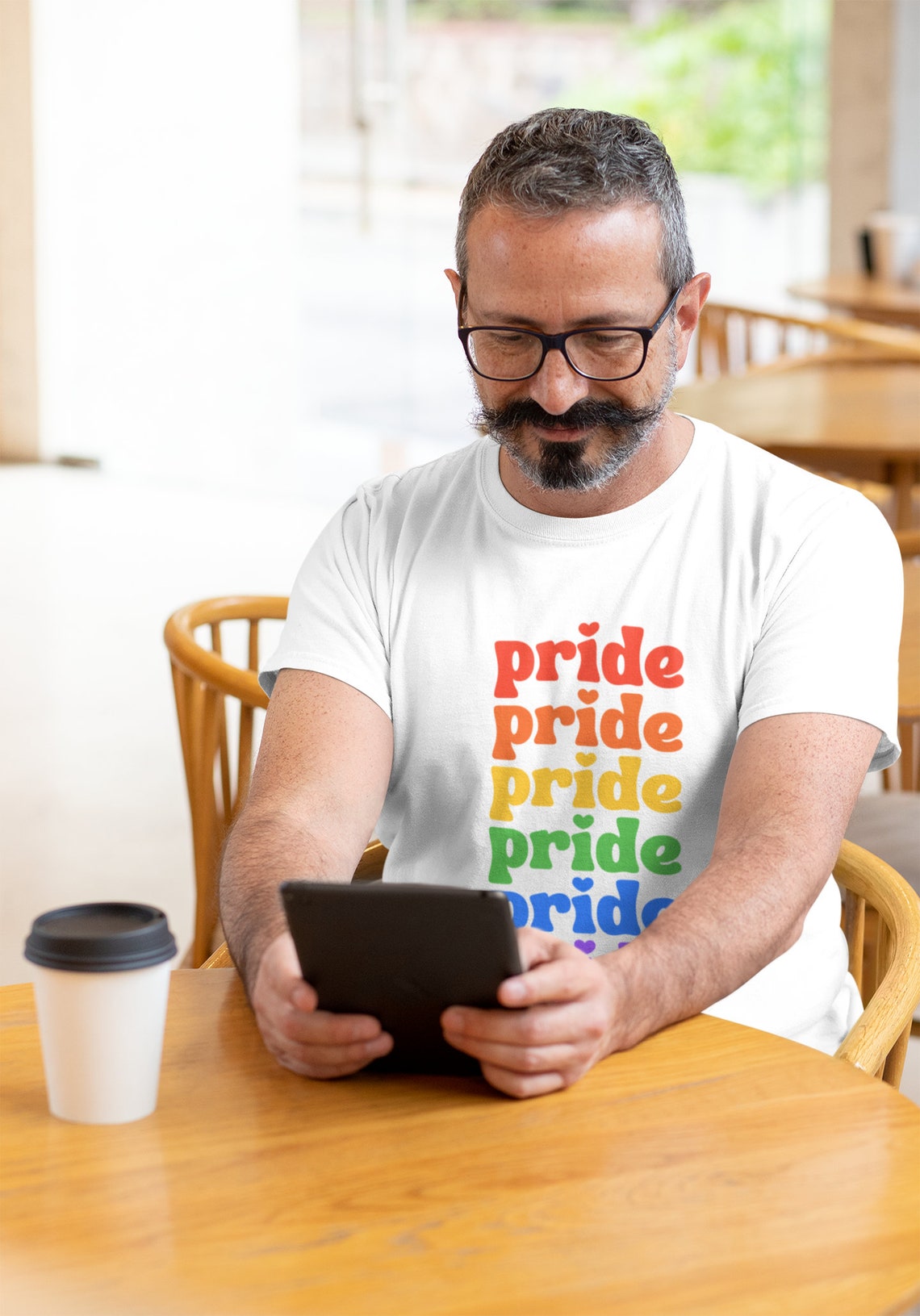 PRIDE Unity Unisex Super Soft Trendy Pride Love Print Tee T-shirt Lgbtq ...