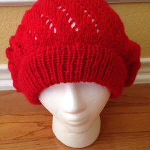 Once Upon a Time-inspired Ruby Slouch Hat - Etsy