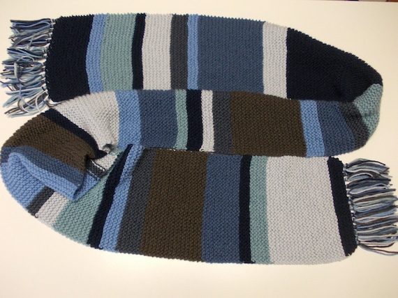 Tom Baker Scarf Knitting Pattern DOCTOR WHO Scarf Season 18 Official