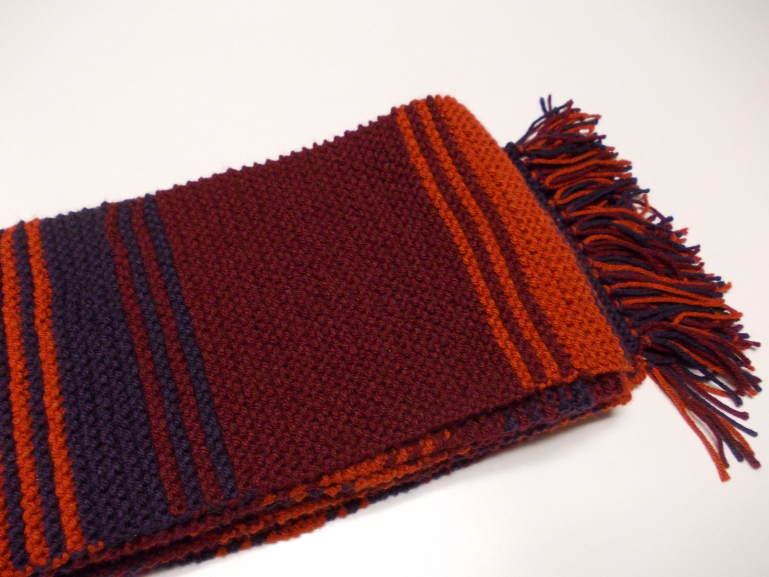 Doctor Who-inspired Season 18 Tom Baker Scarf abridged | Etsy