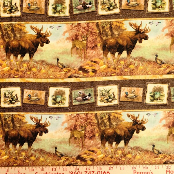 Moose Fabric - Etsy
