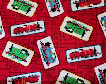 Thomas the Tank Fabric - Etsy